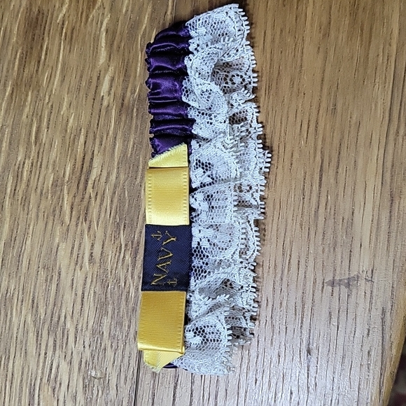 Hand Crafted | Accessories | Handmade Navy Garter | Poshmark